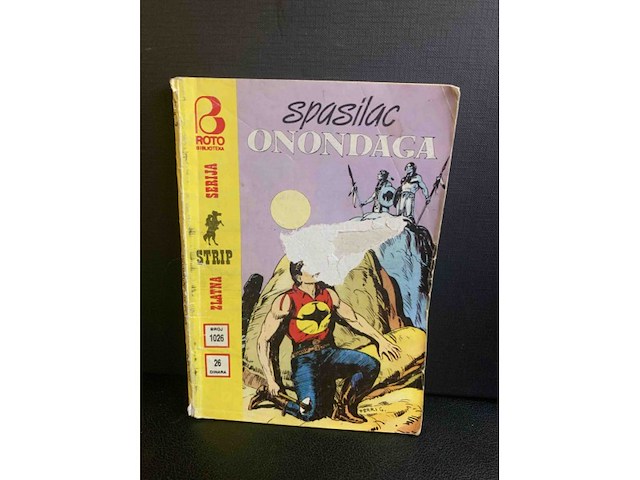 Zlatna serija 1026 Spasilac Onondaga - Zagor