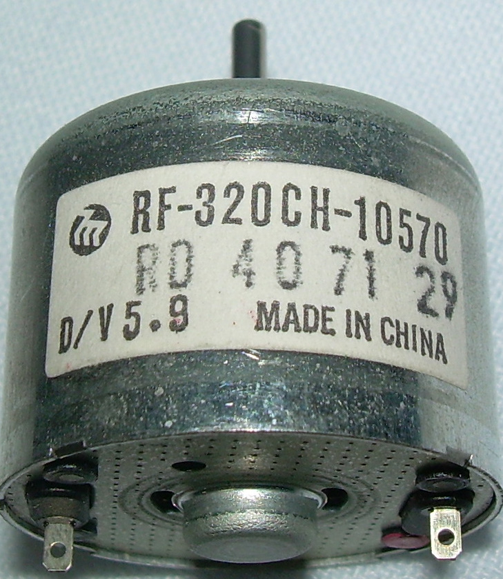 MOTOR ZA DVD 5,9V RF-320CH-10570