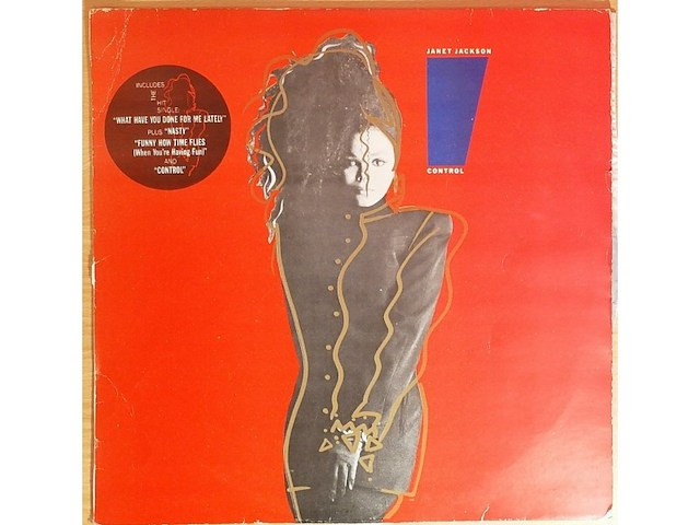 LP JANET JACKSON - Control (1986) ODLIČNA