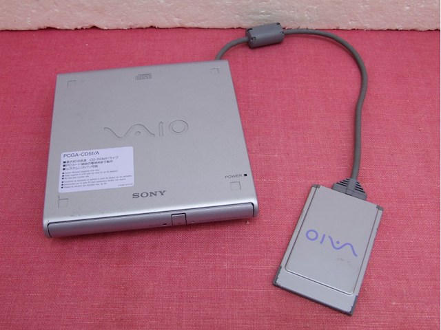 Sony Vaio eksterni CD citac na PCMCIA izlaz + GARANCIJA