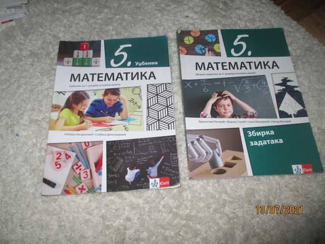 Matematika udzbenik i zbirka za 5.razred Klett