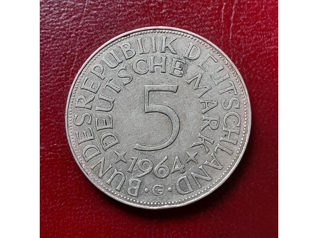 5 MARAKA 1964 G srebro