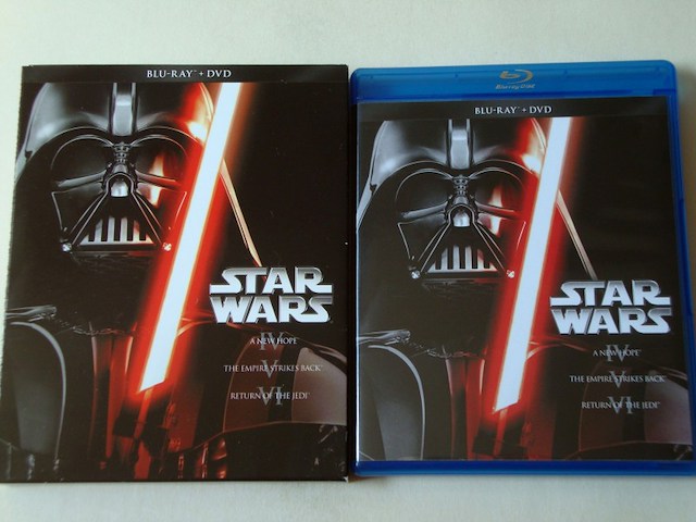 Star Wars Trilogy - IV, V &; VI [3xBlu-Ray + 3xDVD]