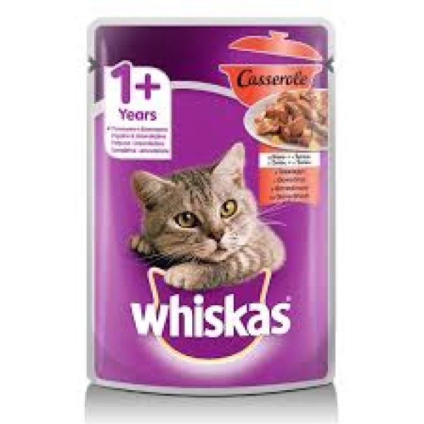 Whiskas casserole govedina 85gr.