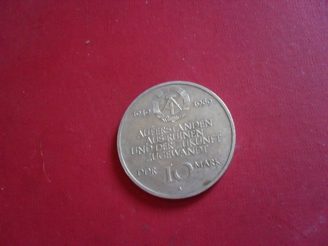 10 MARK 1989. DDR