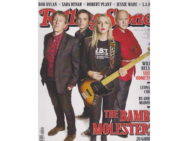 ROLING STONE 12/2014  COHEN+MADONA+THE BAMBI MOLESTERS