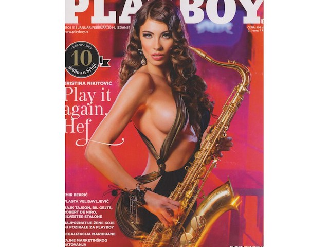 PLAYBOY 113/2014 - TAJSON + GEJTS + DE NIRO + STALONE