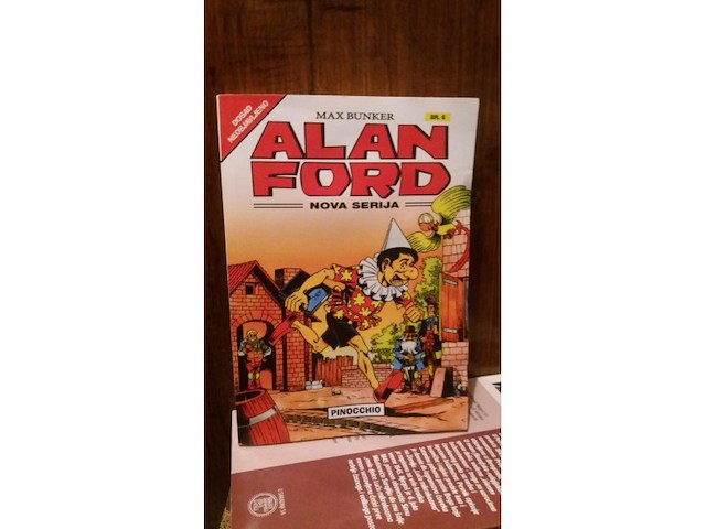 ALAN FORD nova serija BROJ 6  PINOCCHIO