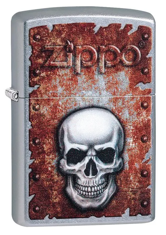 Zippo ZIPPO upaljač - RUSTED SKULL DESIGN Z29870