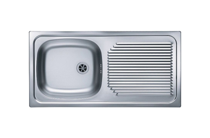 Korito sudopera - Lož Alveus - Basic 60 - Inox - 860x435|145mm - 1008843