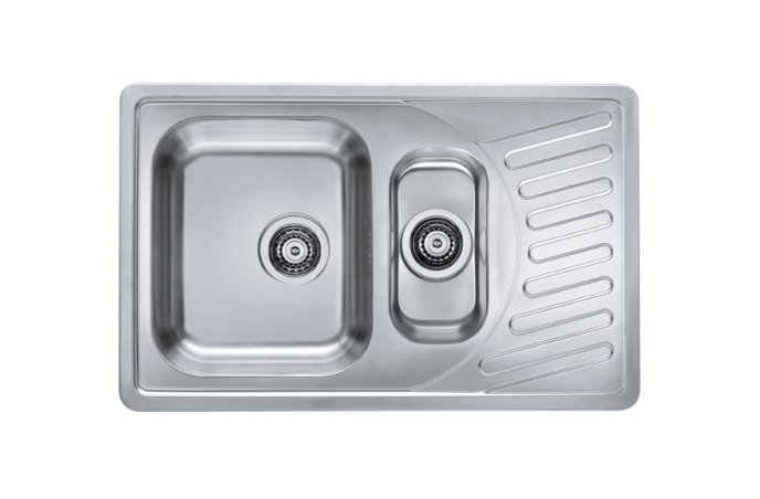 Korito sudopera - Lož Alveus - Elegant 110 - Inox - 810x51|190mm - 1009247