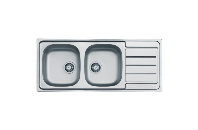 Korito sudopera - Lož Alveus - Line 100 - Inox - 1160x500|150mm - 1087978