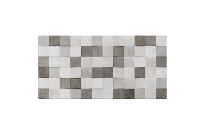 Pločica BRONX Cubik Gris DECOR--Zidna pločica 25x50 MAT--TBRONC2