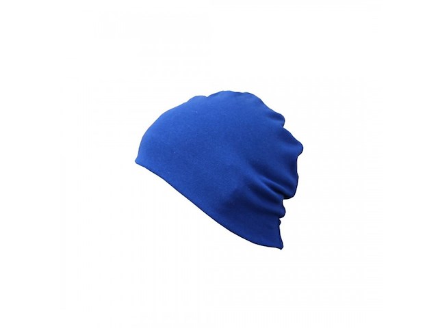 Plava zimska pamučna kapa