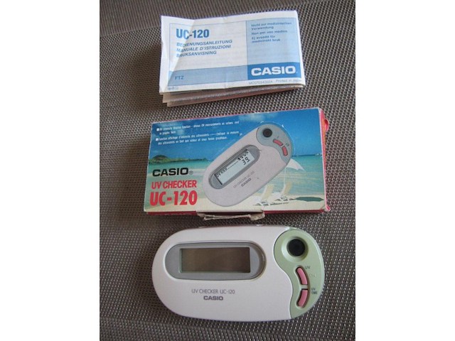 CASIO UC-120  UV checker