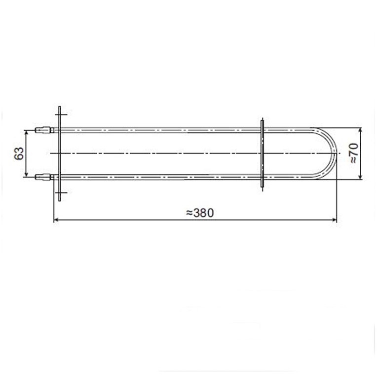 Grejač za šporet "Iskra Venera"650W,230V