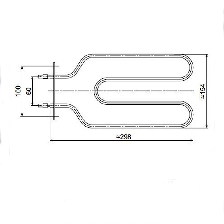 Grejač za šporet"Iskra Venera"1200W,230V