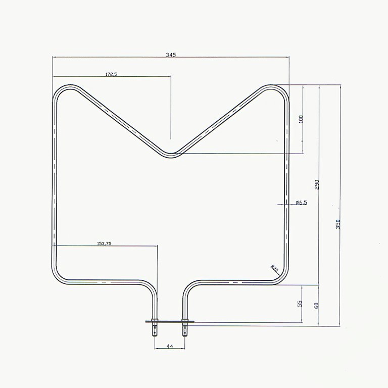 Grejač za šporet "Whirlpool" 1150 W,230V