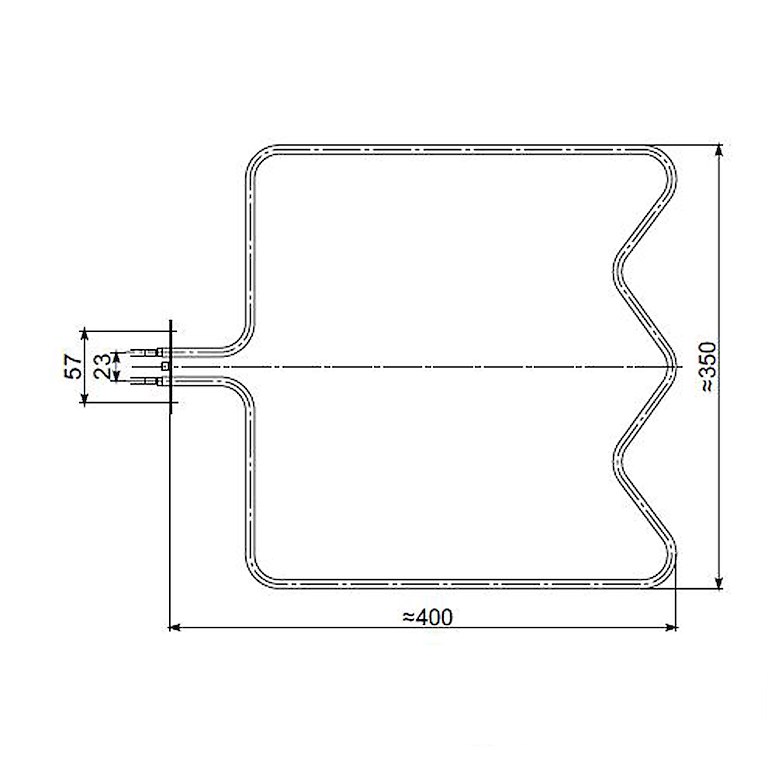 Grejač za šporet "Beko" 1300W,230V