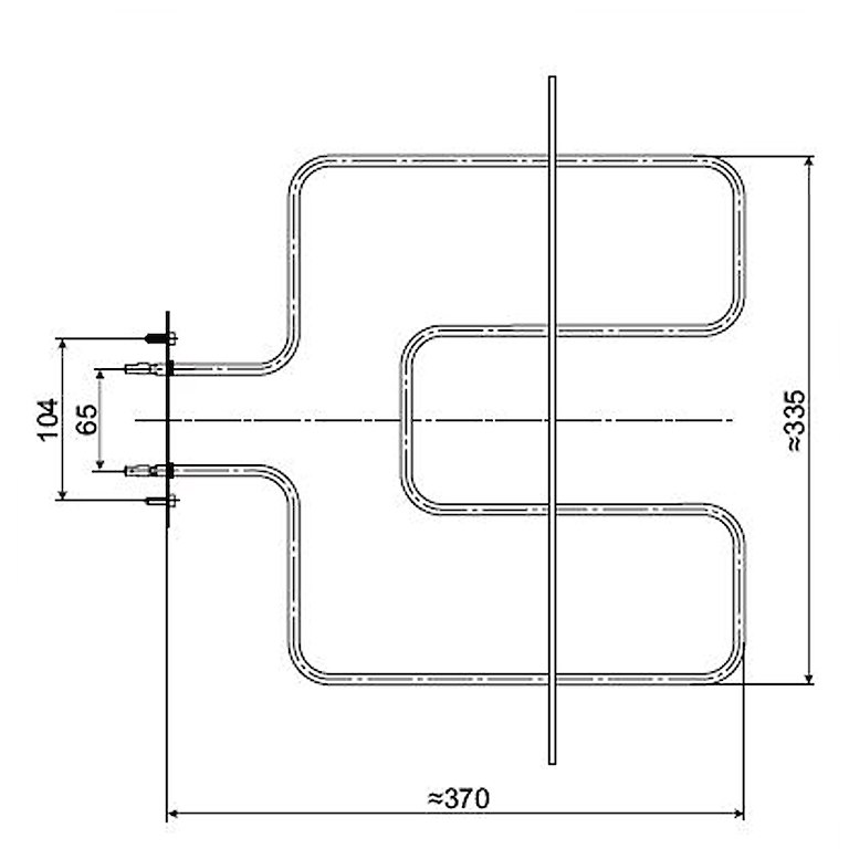 Grejač za šporet "Gorenje" 1200 W, 230V