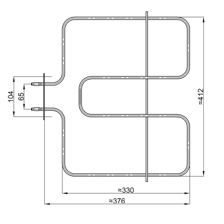 Grejač za šporet "Gorenje" 1150W,230V