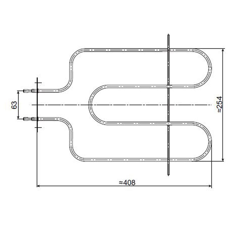 Grejač za šporet "Gorenje"- M 1100W,230V