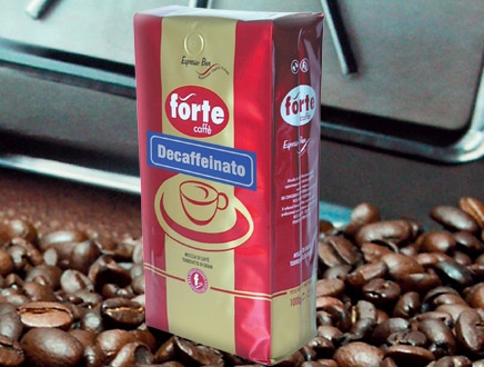 Forte Decaffeinato espresso kafa