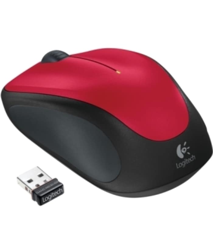 LOGITECH M235 Optical Wireless miš crveni