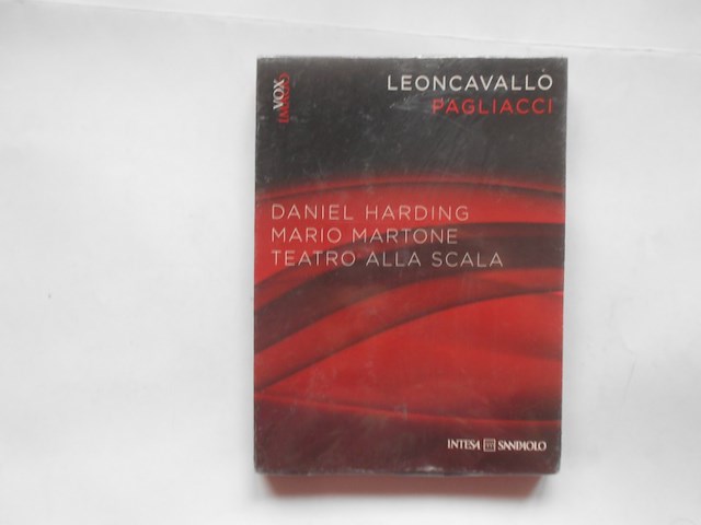 Leonkavalo , Pajaci,  Teatro alla Scala, DVD,  novo