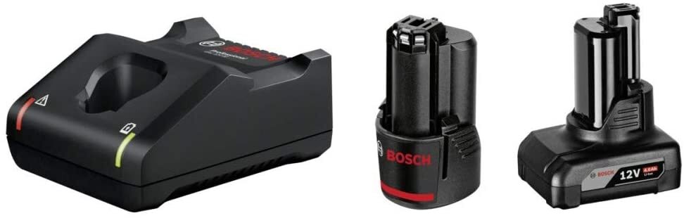 Bosch Professional 1x 12V 2,0Ah + 1 x 12V 4,0Ah + GAL 12V-40 starter setID EK000398598