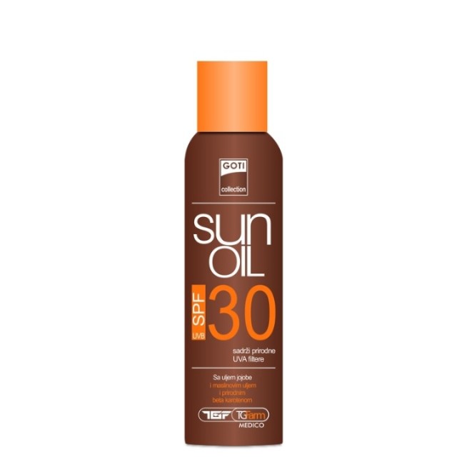 GOTI SUN OIL F30 135ML
Opis
INFORMACIJE
NALOG
SERVIS
KORISNI LINKOVI