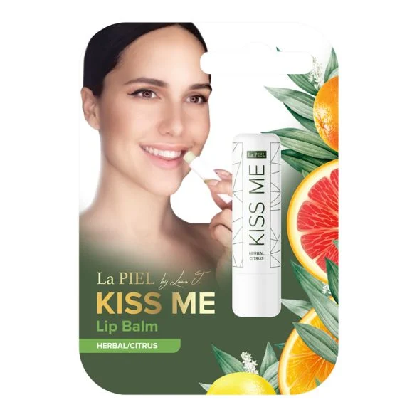 La PIEL kiss me herbal citrus lip balm 4.5g