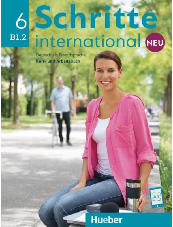 Schritte International NEU 6 KB+AB+CD Udžbenik i radna sveska za četvrti razred gimnazije i srednje škole, osma godina učenja.