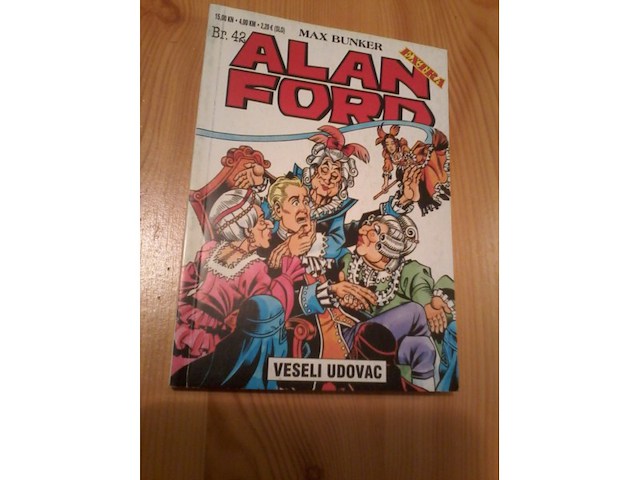 Alan Ford extra broj 42  Veseli udovac