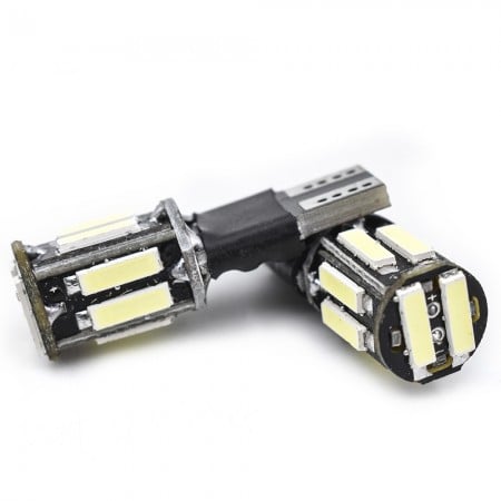 LED pozicije bele T10-7020-10SMD (2 kom) ( 03-040 )