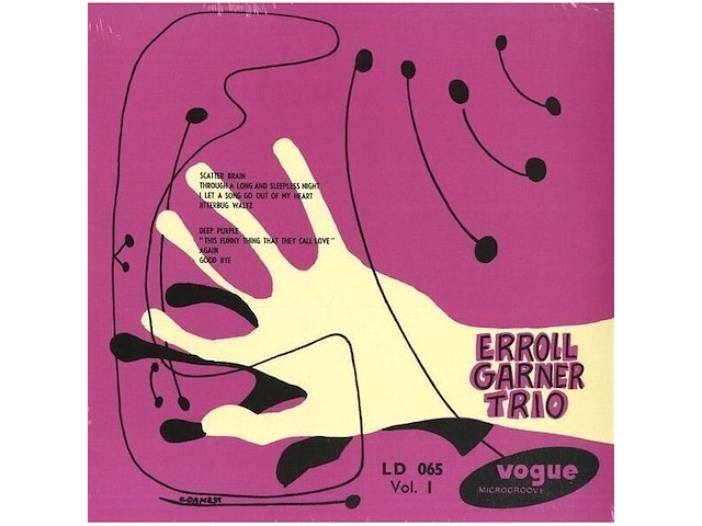 Erroll Garner Trio Vol.1(LP,re 2017,pink vinyl/