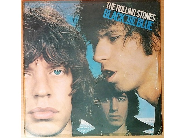 LP ROLLING STONES - Black And Blue (1976) G+/VG-