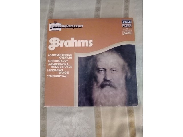 Brahms – Favourite Composers  2 LP