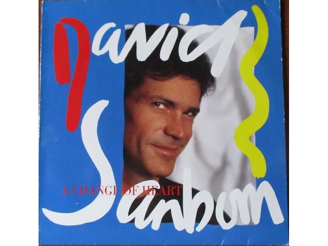 David Sanborn-A Change Of Heart Made in Europe (1987)LP