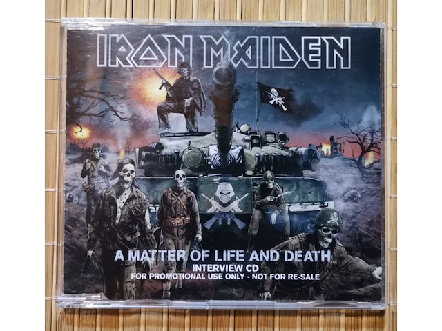 Iron Maiden-A Matter Of Life And Death - Interview CD