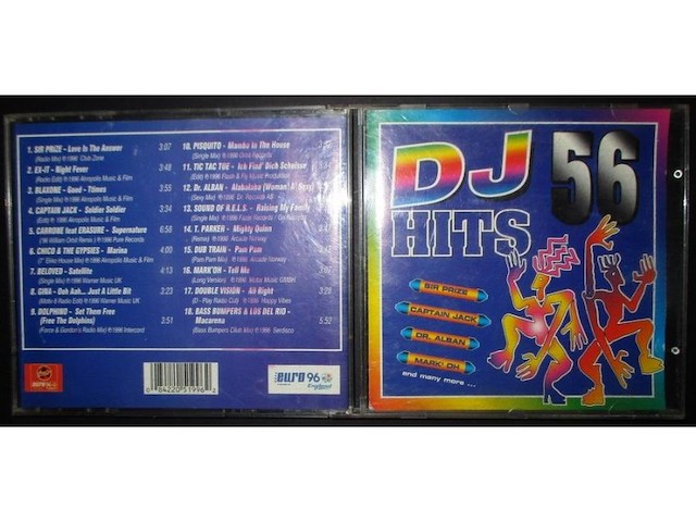 DJ Hits Volume 56.18 Dj Hits hitova CD