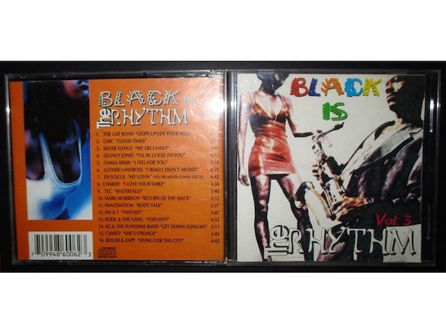 Black is Rhythm Vol 3. Compilation CD