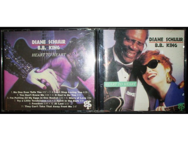 Diane Schulir &;;;;;; B.B King-Heart to Heart (1994) CD