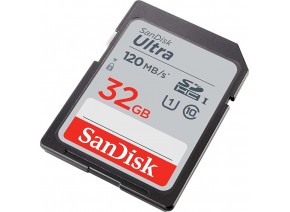 SanDisk SDHC 32GB Ultra 120MB/s