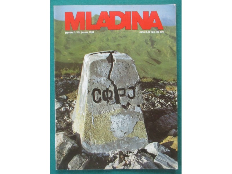 Mladina-Br. 3, Godina 1991. Slovenački Časopis