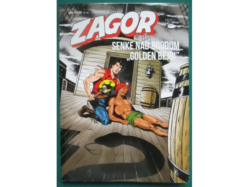 Zagor Br.170 - 2021. Senke Nad Brdom Golden Bejbi