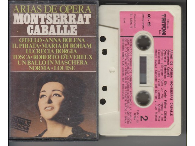 MONTSERRAT CABALLE / kolekcionarski iz `78. !!!!!!!!!!!