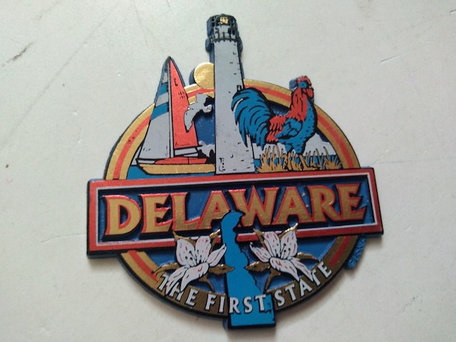 Magnet za frižider  / Delaware USA