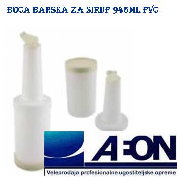 Boca barska za sirup 946ml PVC