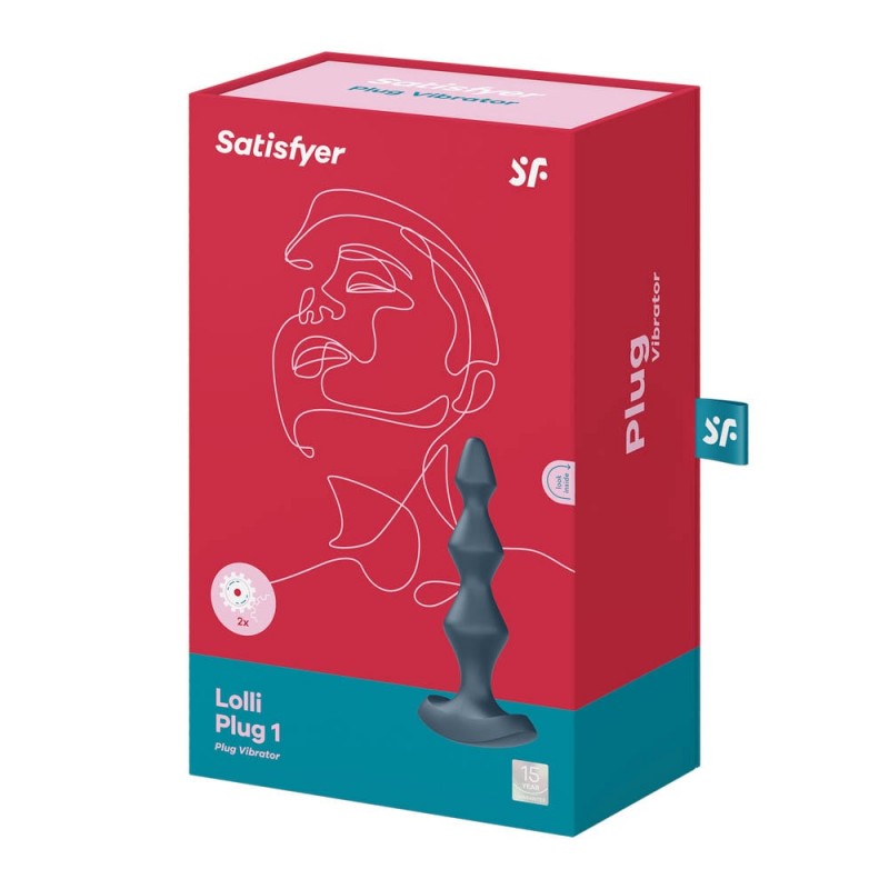 Lolli-Plug 1 (dark teal) SATISFY239